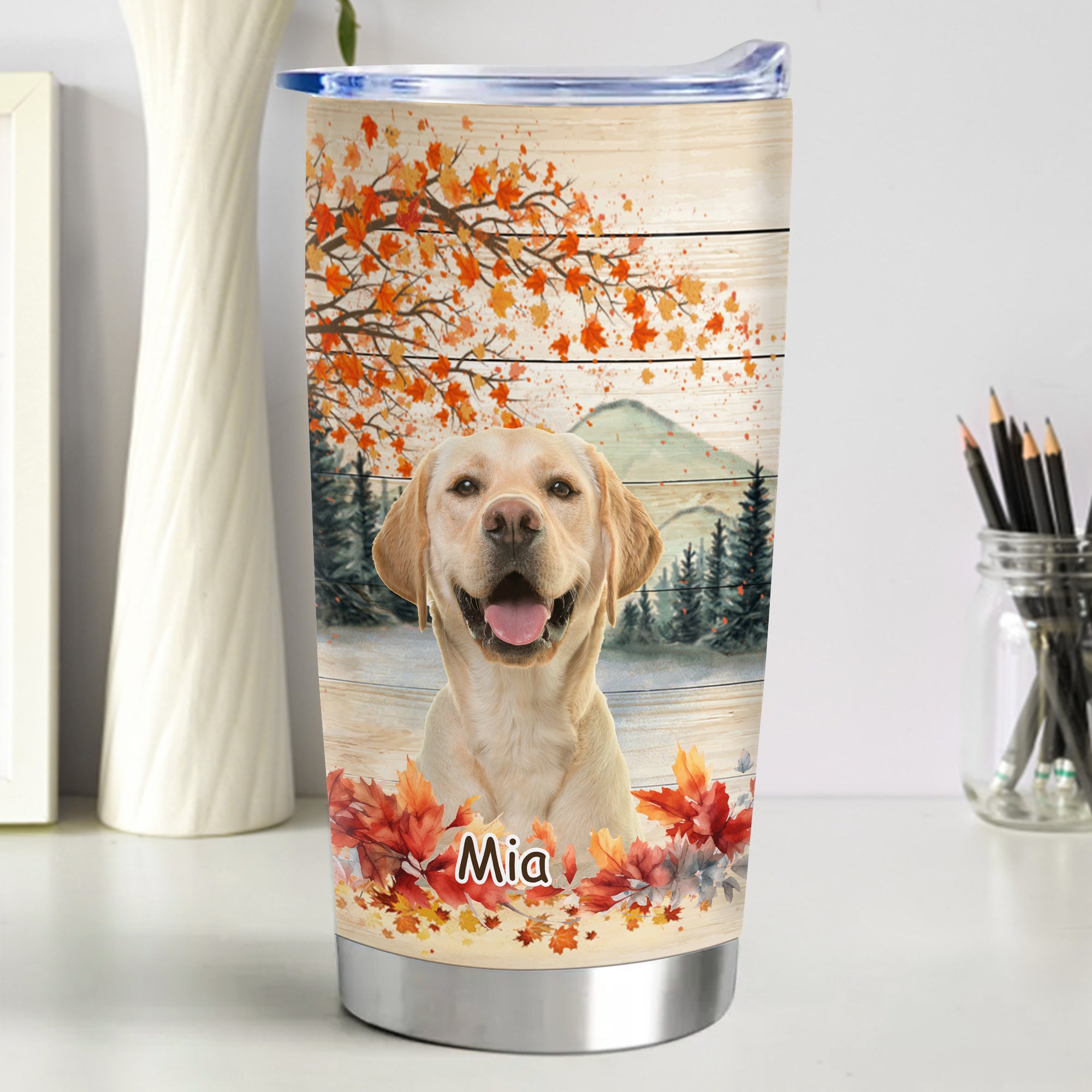 It's Never Just a Dog - Personalized Custom Dog Photo Tumbler ...